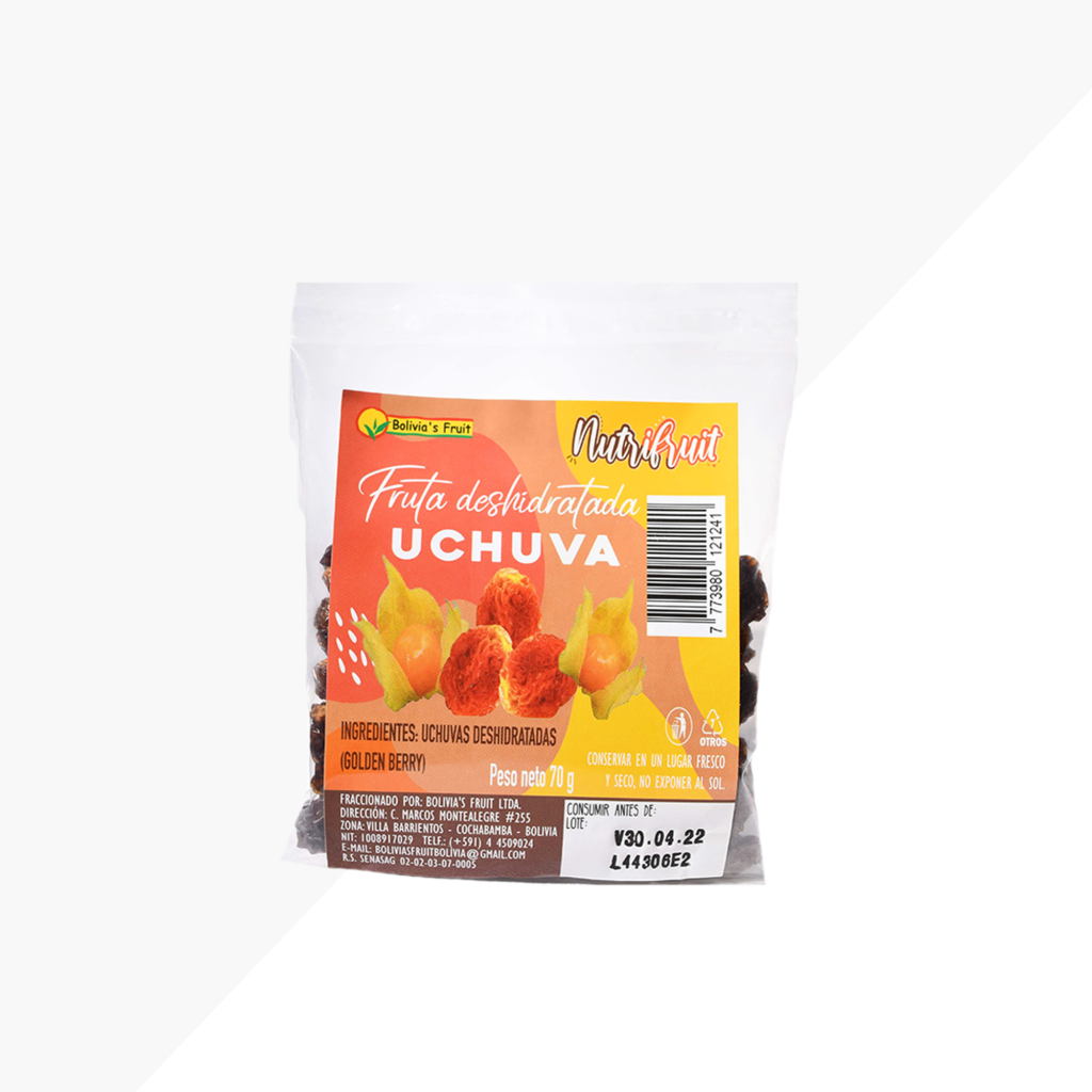 Uchuva Deshidratada – 70g – Bolivias Fruit